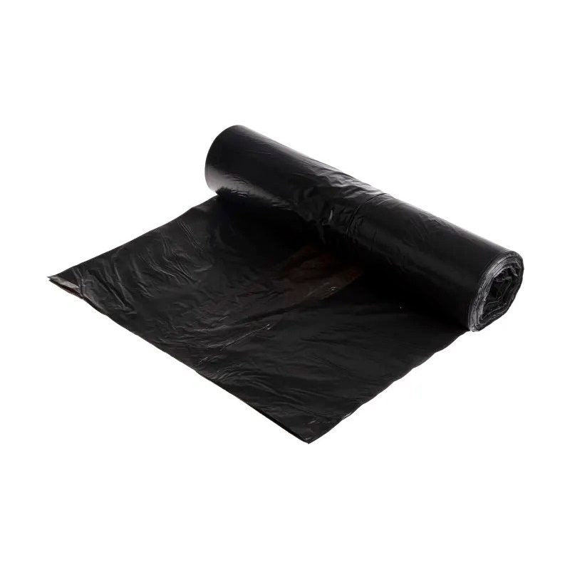 Standard Black Bin Bags - 80 Litre - Roll of 50 – BINBASE